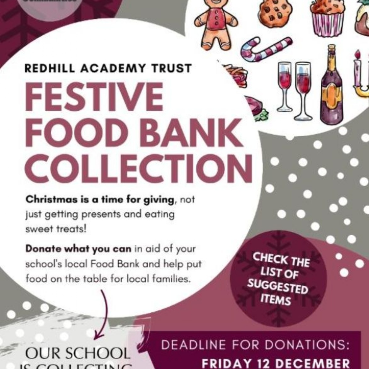 Duckmanton Primary School - Festive Foodbank Collection